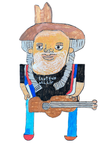 "Musician" Stickers by Rick Fleming | sagestudioatx