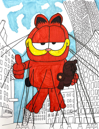 "Garfield Float" by Gav Sears | sagestudioatx