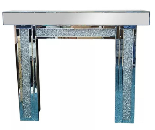 Crushed glass fire surround | Michael Ryan furnitu