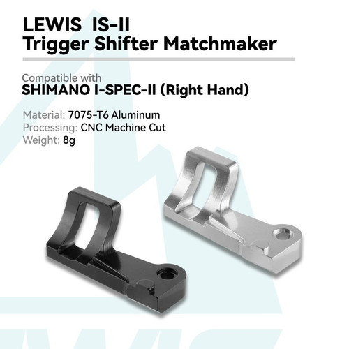 Lewis Matchmaker for Shimano I-Spec II Direct Mount Adapter | FlowTech