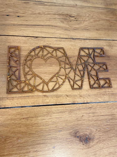 Rustic Love Sign | Beechwood Trinkets