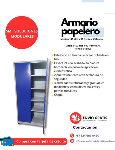 Lockers Metalicos | Torre Gavetera