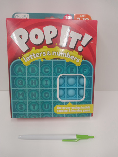 POP IT LETTERS AND NUMBERS PK 24 | Mysite