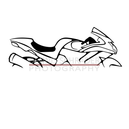 Kawasaki Ninja Digital Download Motorcycle Illustration svg Vector ...