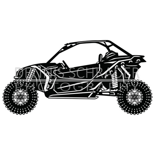 Can-Am Maverick XDS ATV Digital Download Bike Illustration svg Vector ...
