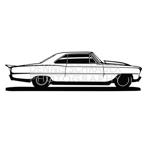 Chevrolet Nova Drag Car 1966 Digital Download Truck Illustration svg ...