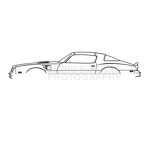 Pontiac Firebird Trans-Am 1977 Licensed Digital Download svg Vector ...