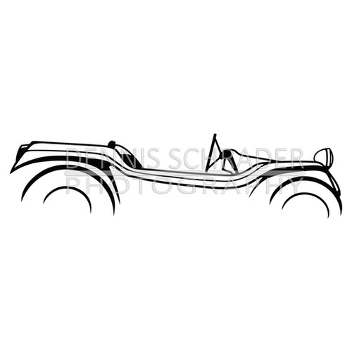 Volkswagen Rascal Buggy Digital Download Car Illustration svg Vector ...