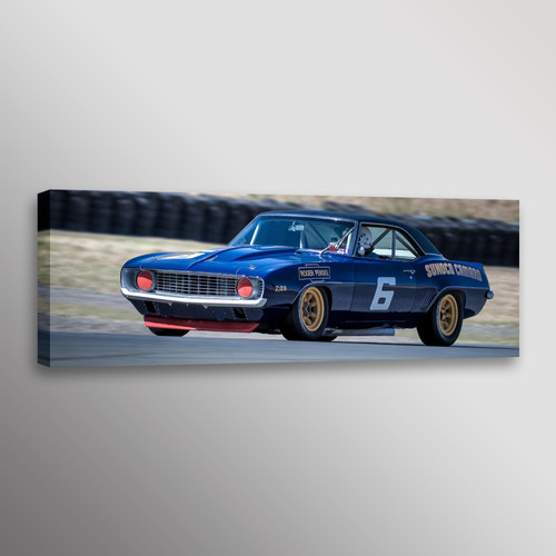 Penske Sunoco Camaro Trans-Am #6 Racecar Canvas Print Wall Art ...