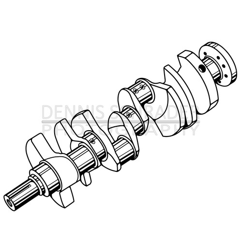 Crankshaft Graphic Digital Download Car Illustration svg Vector ...