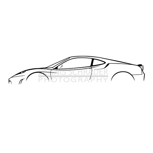 Ferrari F430 Digital Download Car Illustration svg Vector | Fastlane ...