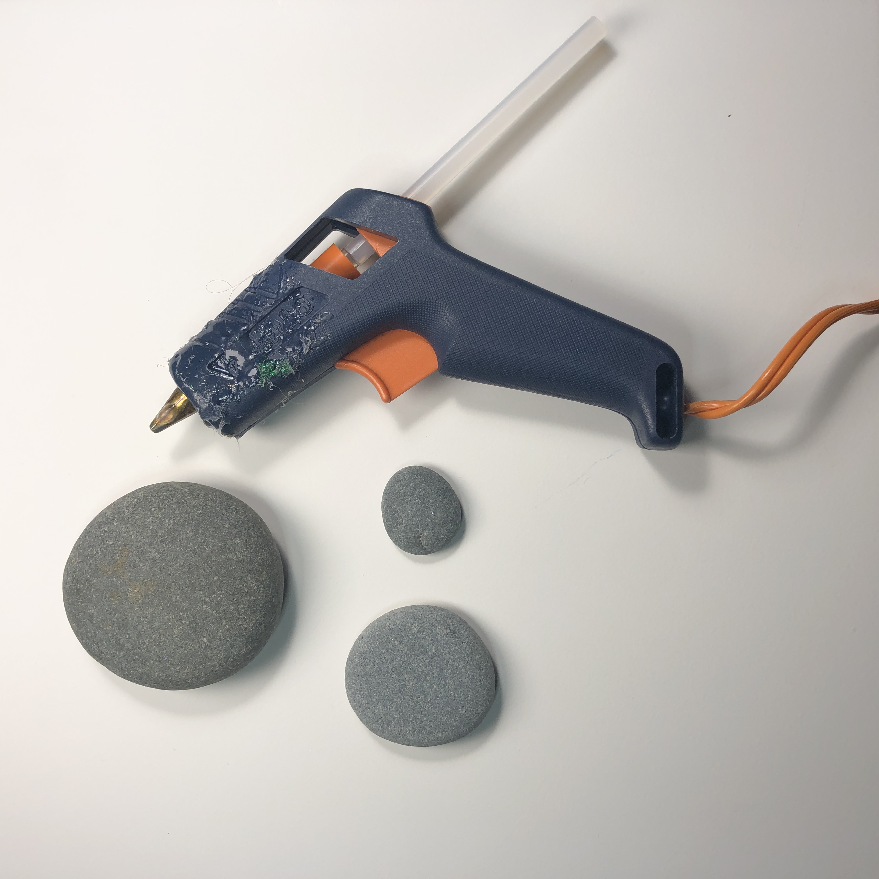 DIY Art Resin Beach Stone Stack