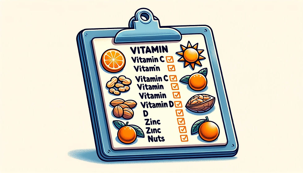 Vitamins for Fighting Colds: The Checklist