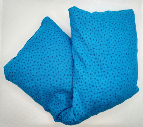 Large rectangle Heat Pack - Blue | Alison's Goodness