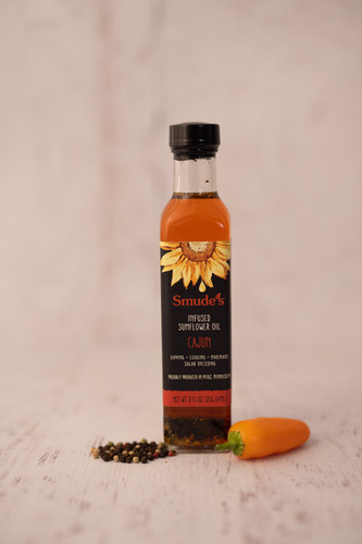 Cajun Infused Sunflower Oil | Smude Sunflower Oil