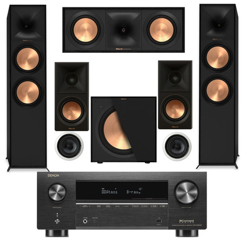 Denon X2800H with Klipsch R800F 7.1 | AVE