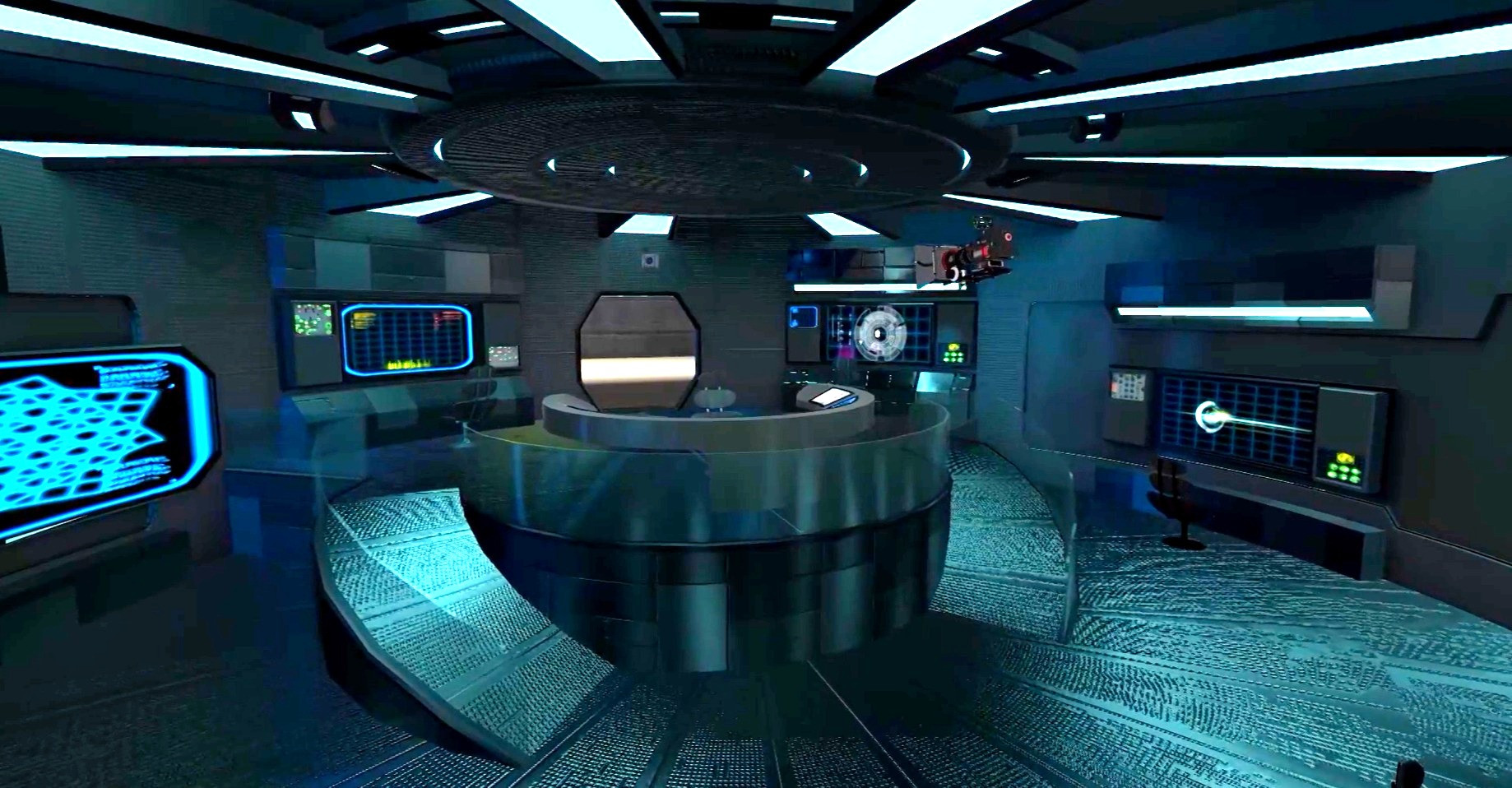 Spaceship Bridge Set | Metaverse Construction Company