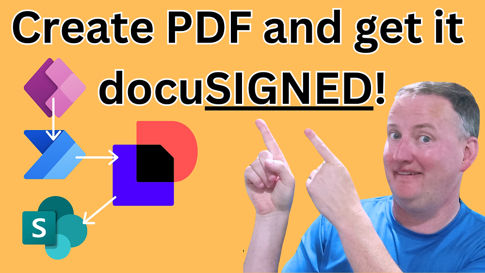 E-Signatures with docusign and Power Platform