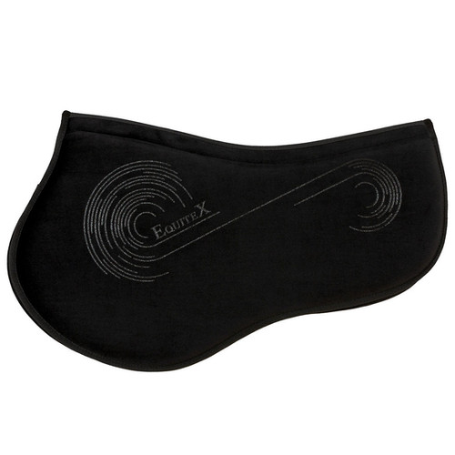 Equitex Velvet 4cm Full Lift Jump Half Pad | Tweed Equestrian