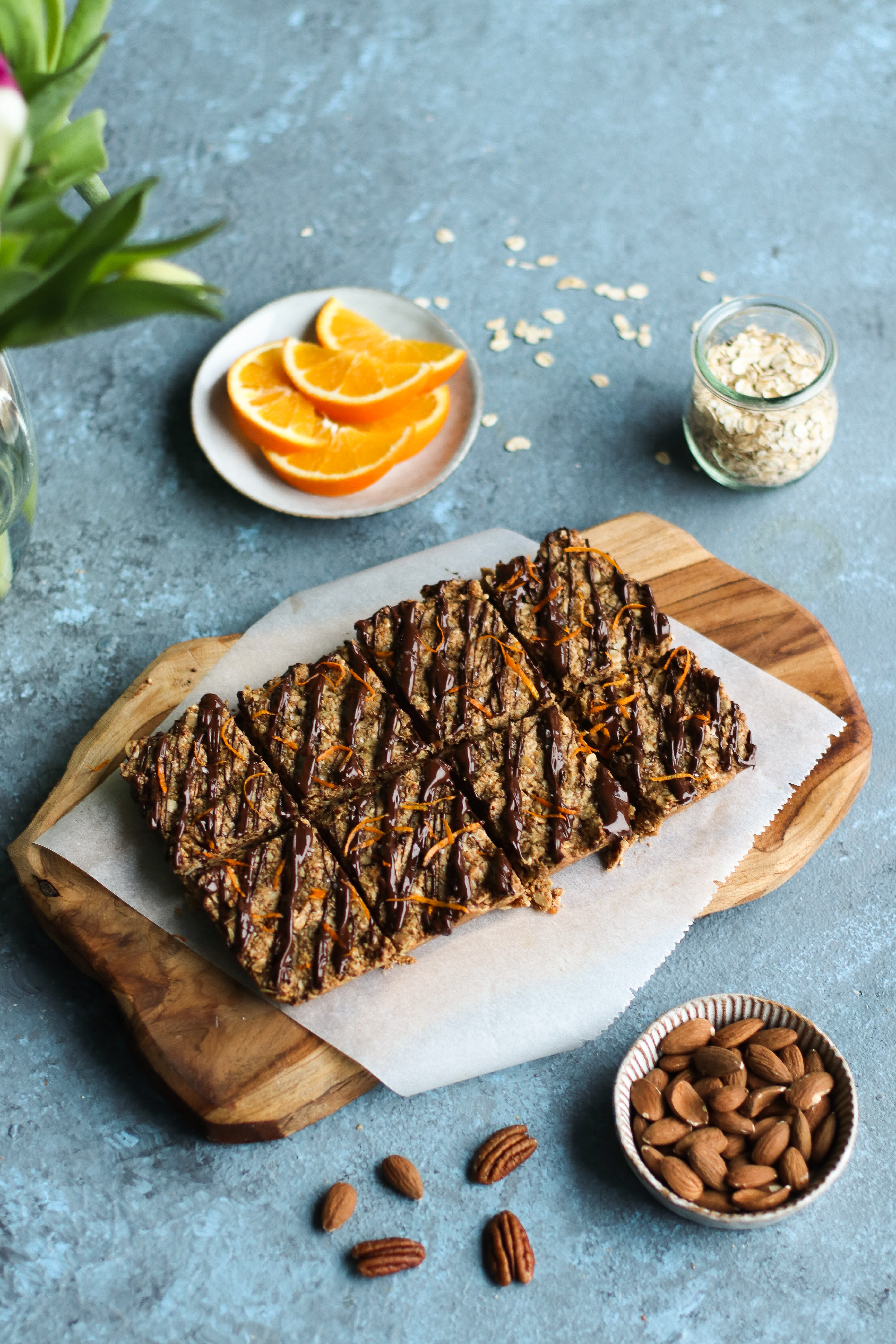 Orange High-Energy Oat Bars | Pick Up Limes | Nourish the Cells & the Soul