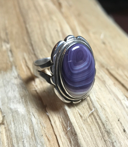 Navajo Wampum Ring | SilverBuffaloGallery