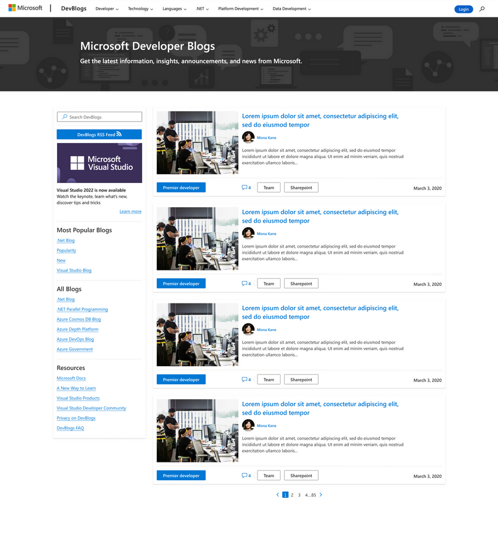 Microsoft | DH Portfolio