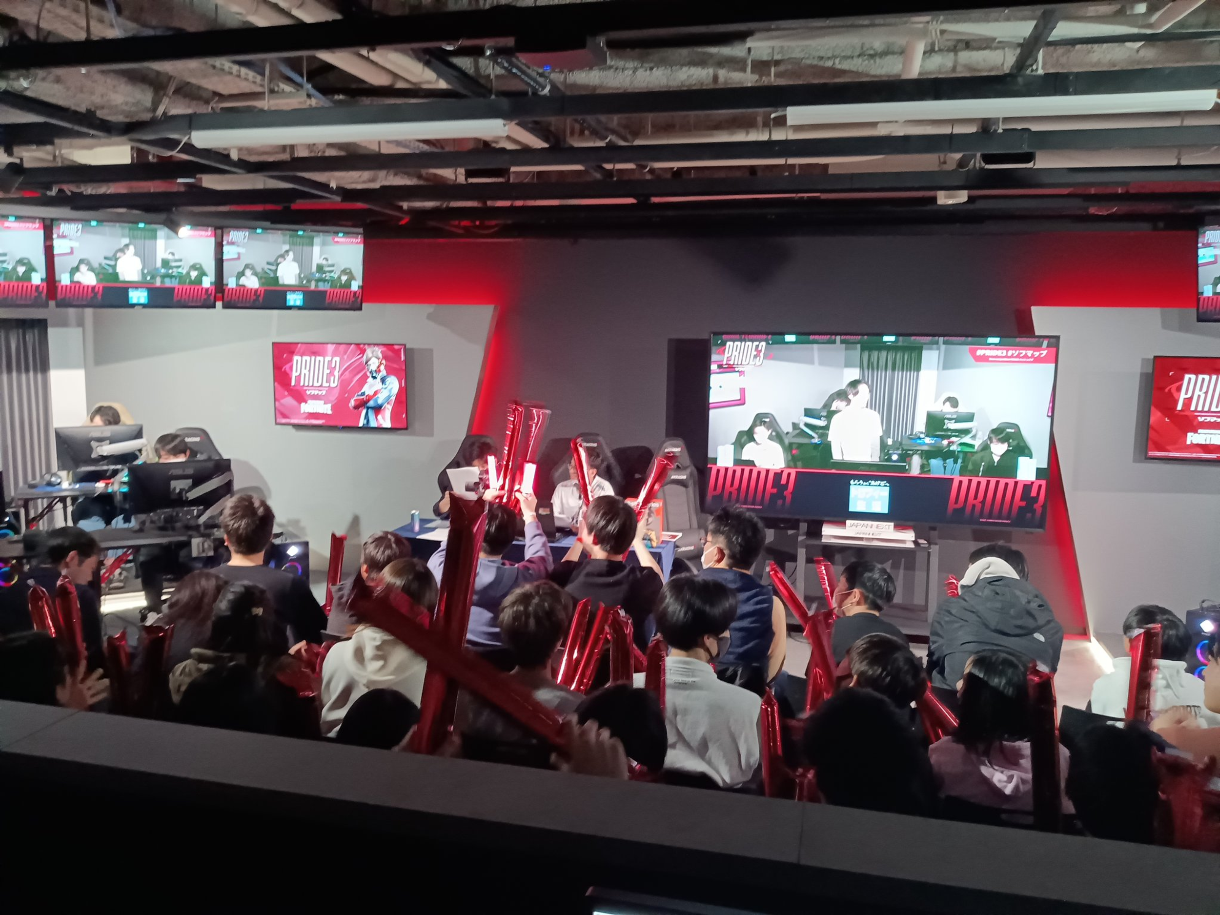 PRIDE3 オフライン大会 in秋葉原 無事完了!!! フォートナイト FORTNITE