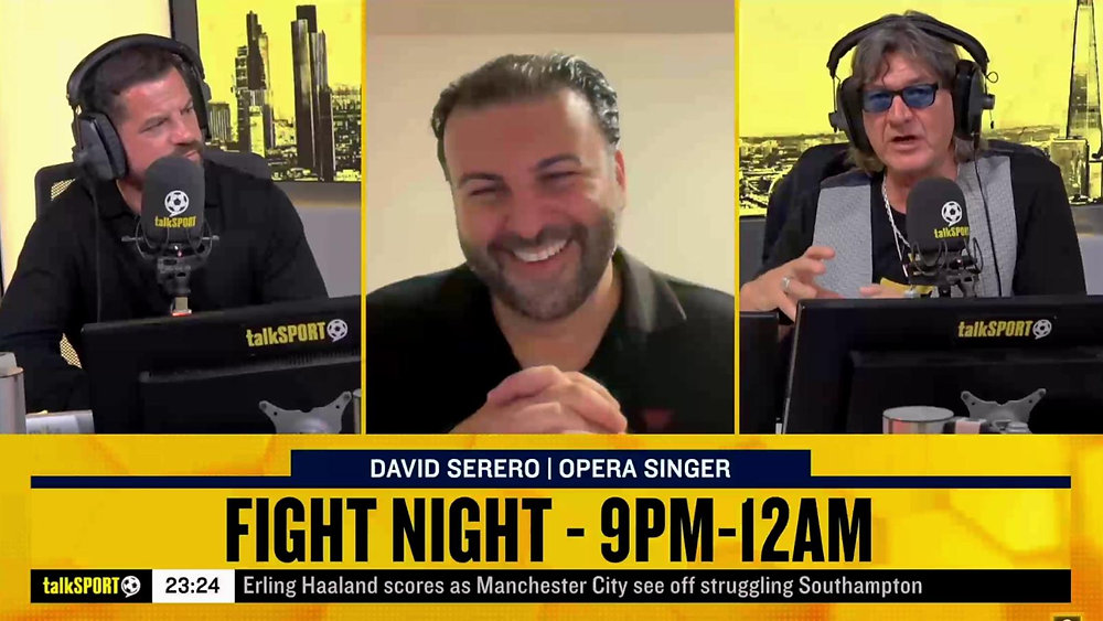 TalkSport Iconic boxing host Gareth A Davis shares his thoughts about ...