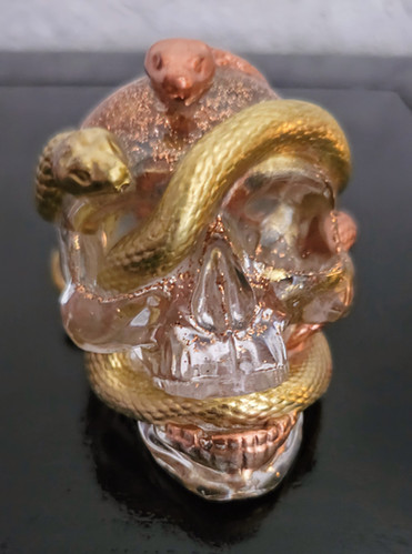 Metallic Snakes Skull | Nichola's