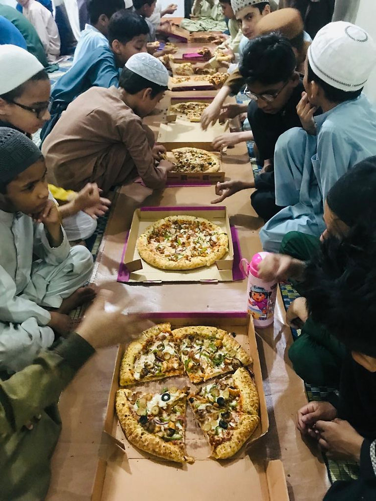 Ramadan Blessings: Pizza Iftar Party