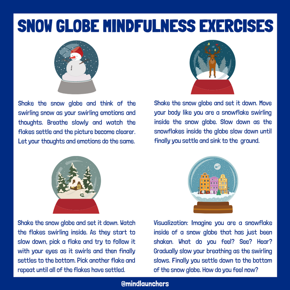 Snow Globe Mindfulness Exercises