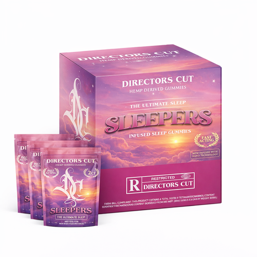 Sleepers ( Fast Acting ) – Grab & Go 2-Pack Gummies | Directors Cut inc.