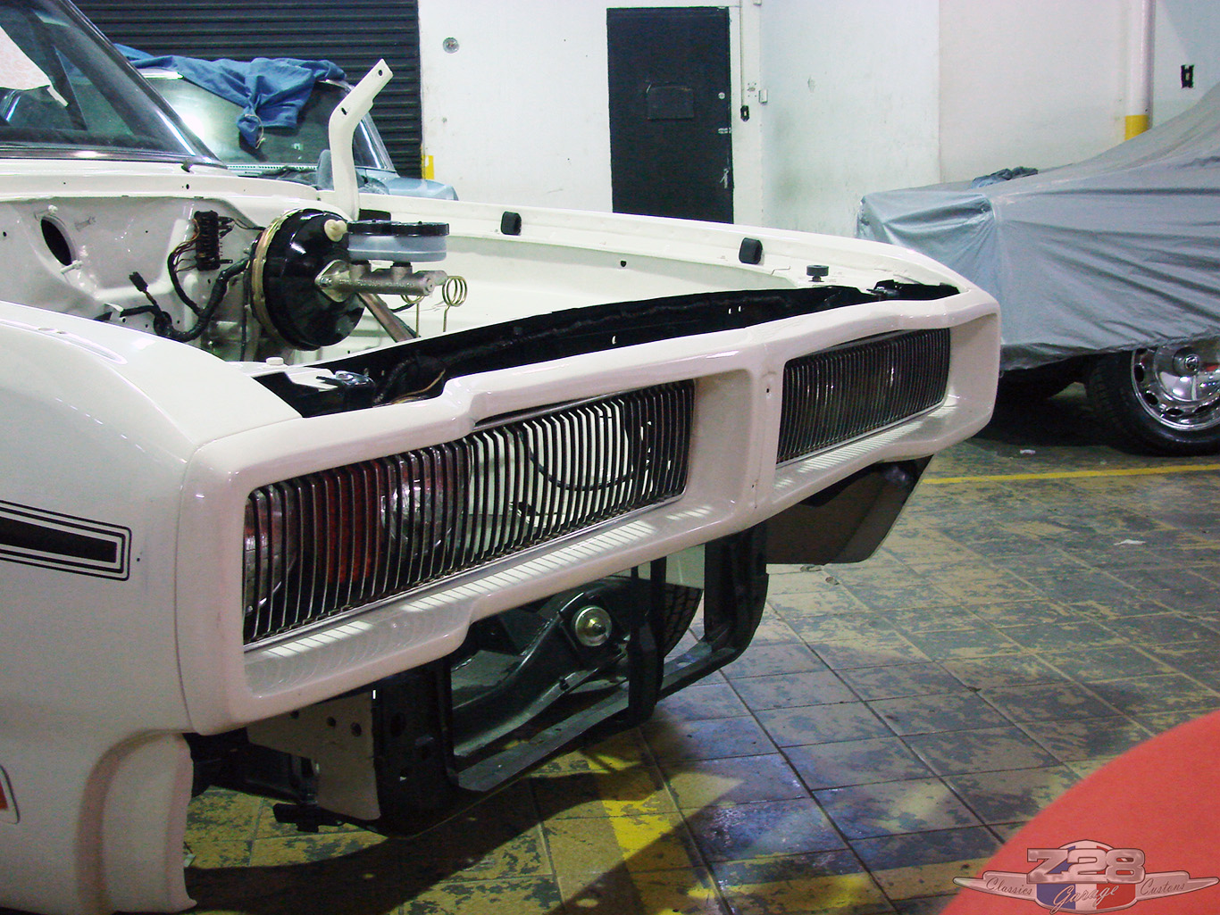 Z28 Garage. Restauração de Dodge Charger em nossa oficina
