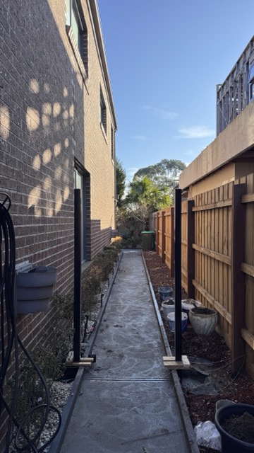How to DIY custom pedestrian gate with commercial fence panel?