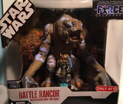 STAR WARS- The Force Unleashed Battle Rancor with Rider | Average Joe’s ...