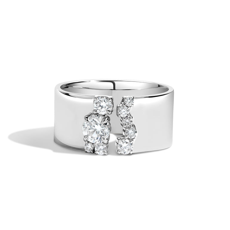 Bagues de Fiançailles Pavage Diamants | GHAUM Paris | Haute Joaillerie ...