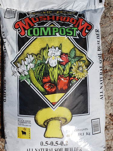 Mushroom Compost, 40lb bag | Buck Jones Nursery