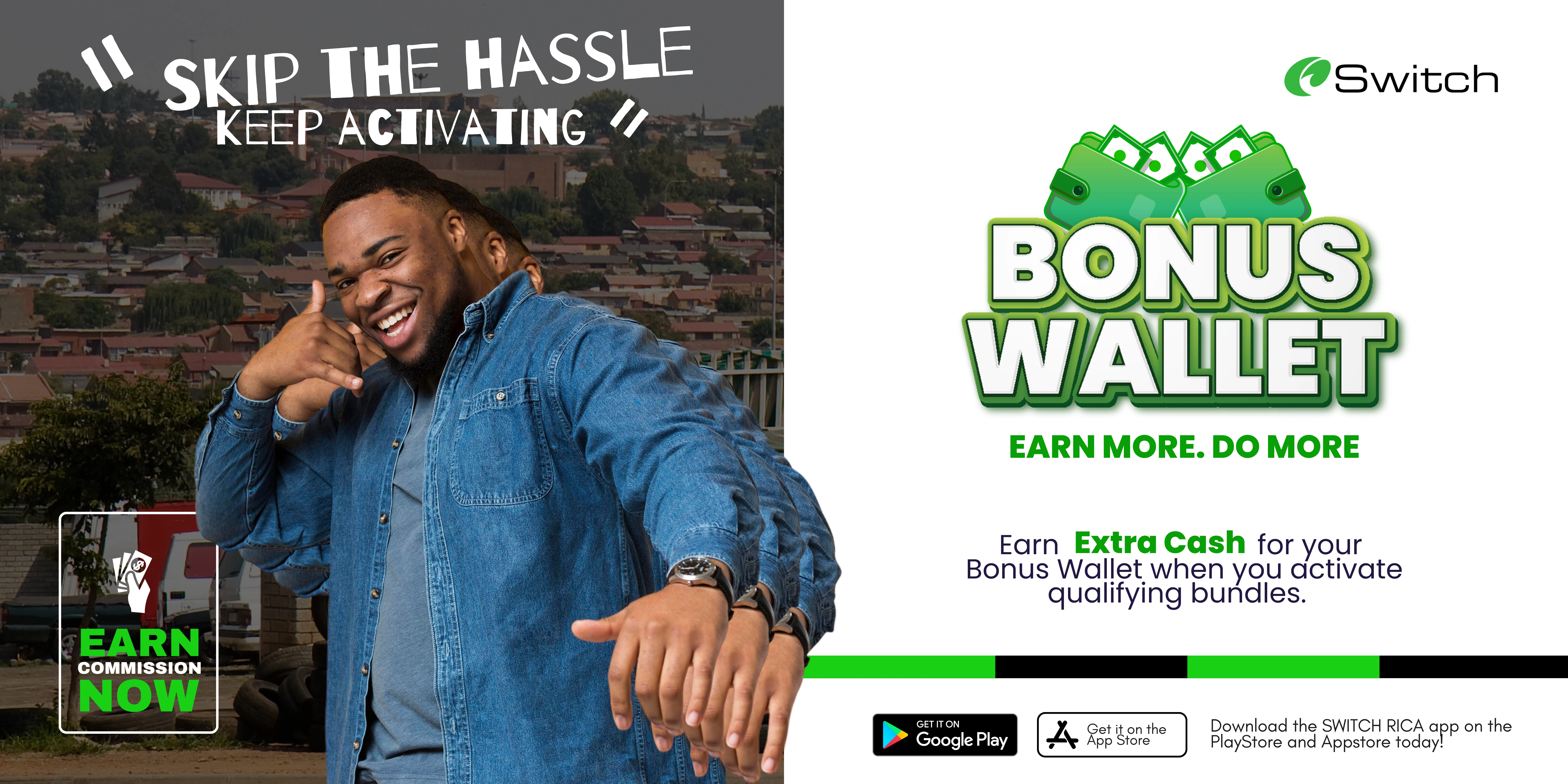 Earn Commission Now | Switch Mobile