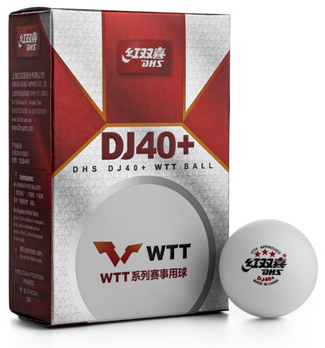 DHS DJ40+ WTT 3 Star Balls | Ttpanda
