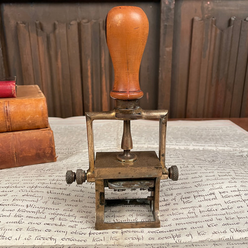 Self-Inking Stamp - Mechanical Stamp | R.J. Maypole