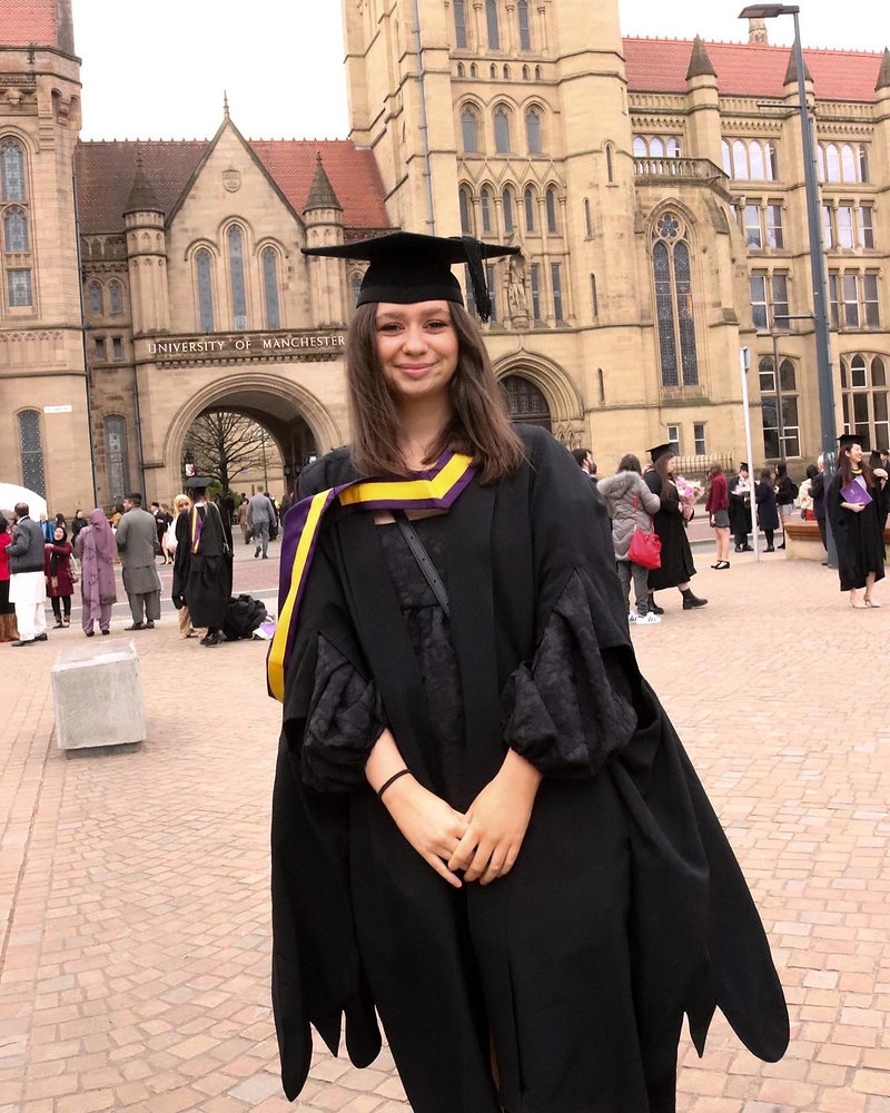 Big Congratulations to Lauren who graduated from Manchester University ...