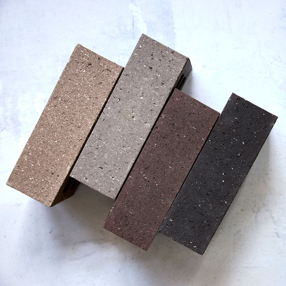 Four New Travertine Face Bricks