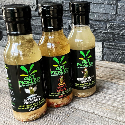 Get Pickled Brines Flavour Pack 3 X 355mL | Get Pickled Crafted