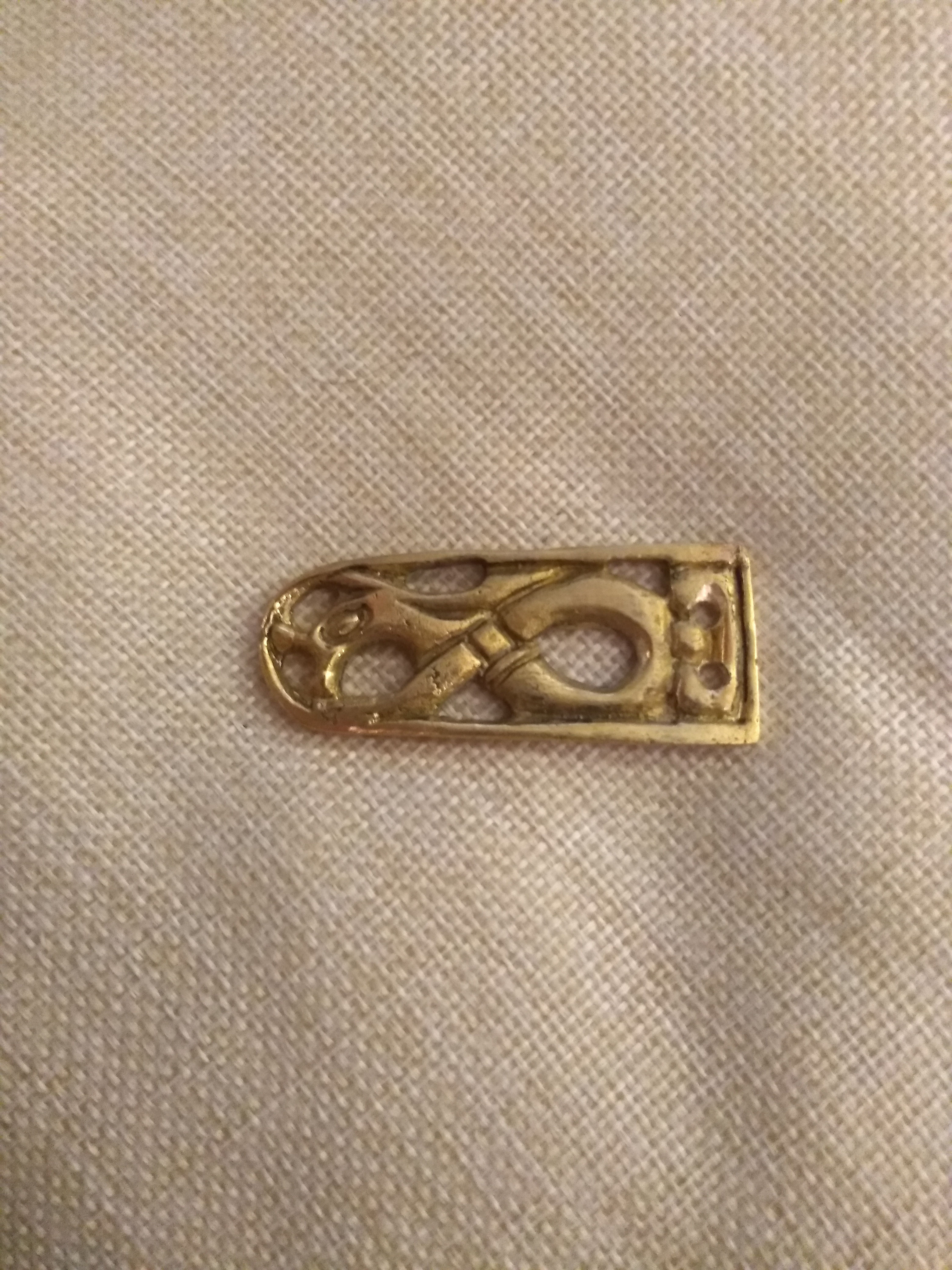 Ringerike Style Viking Belt End 10th - 11th Century | Jackhammer Forge