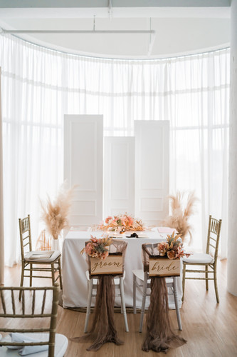 Solemnization Table Set Up | Home