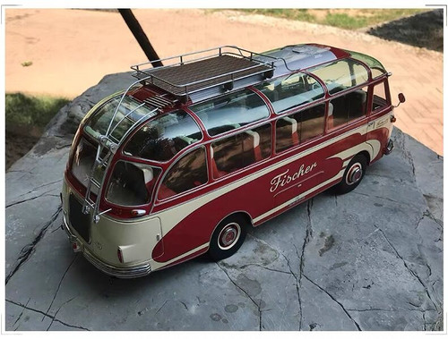 Schuco 1:18 Mercedes-Benz Ava Setra Setra S6 Fischer 1956 Bus Model ...