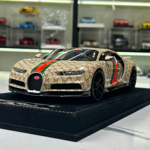 HH Model Bugatti Chiron SS Limited Edition Simulation Resin Car Model 1 ...