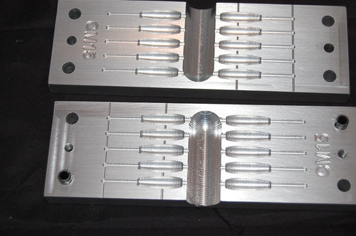 Enforcer bait molds crappie and panfish molds