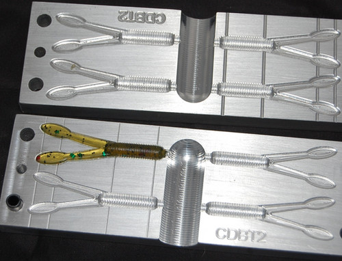 Enforcer bait molds crappie and panfish molds