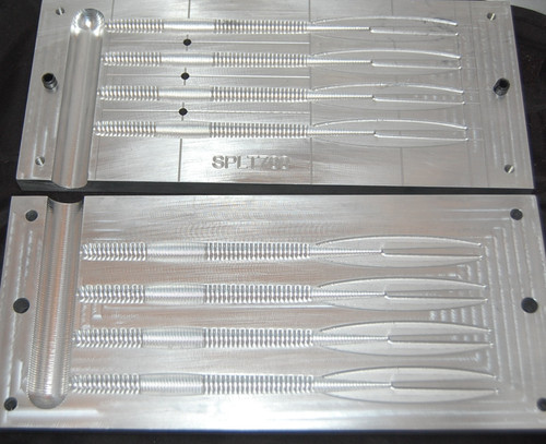 Enforcer bait molds worm molds